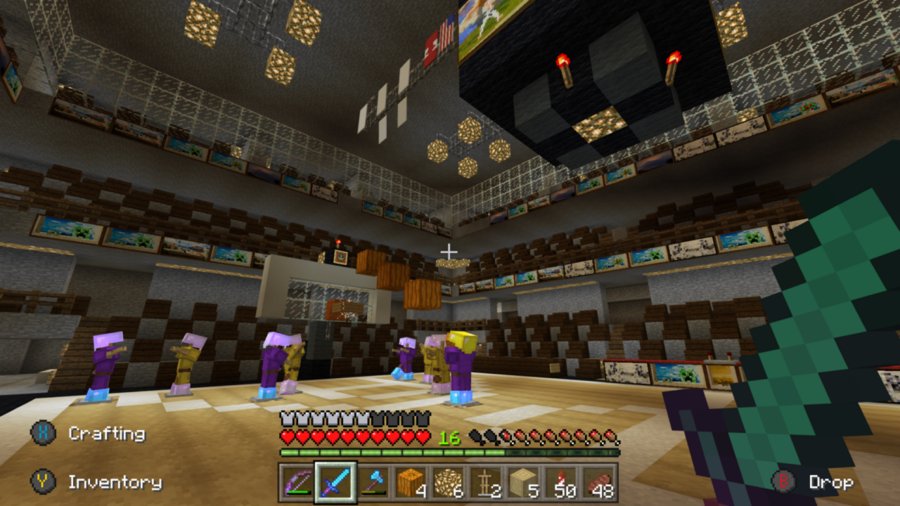 Basketball Arena Minecraft Map