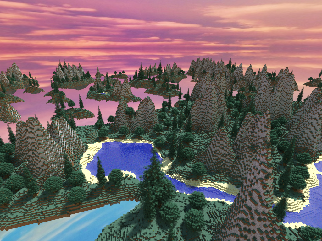 Skylands, the Ancient World / Modded Adventure Minecraft Map