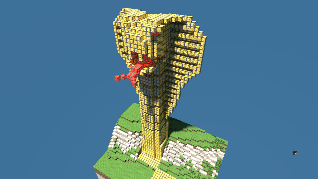 Golden idol of the god cobra Minecraft Map