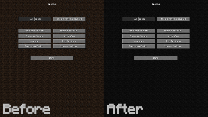 RG Vanilla GUI 1.13 Ver.1.0 Minecraft Texture Pack