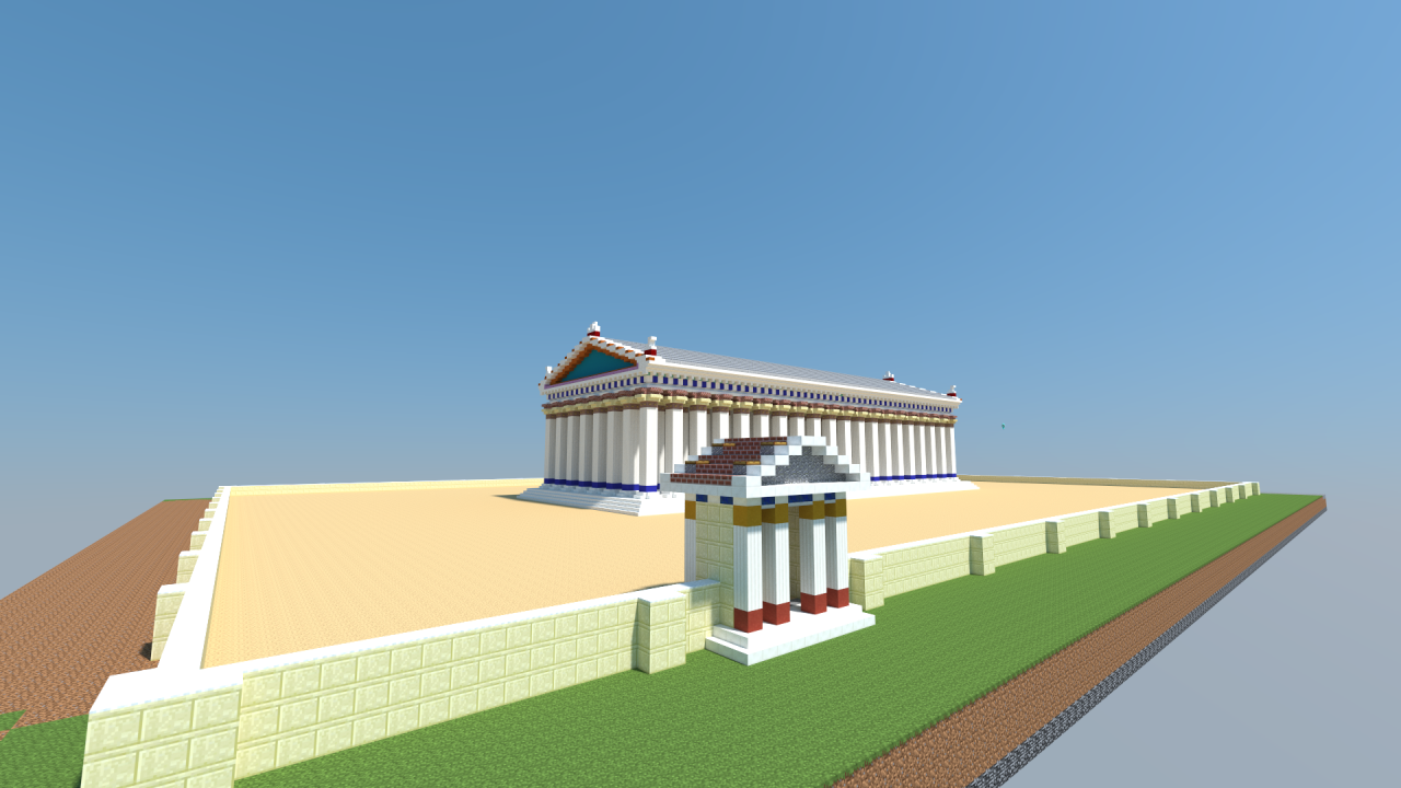 Temple of Olympian Zeus Minecraft Map