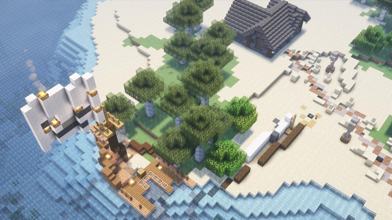 Coastal Pirates Minecraft Map