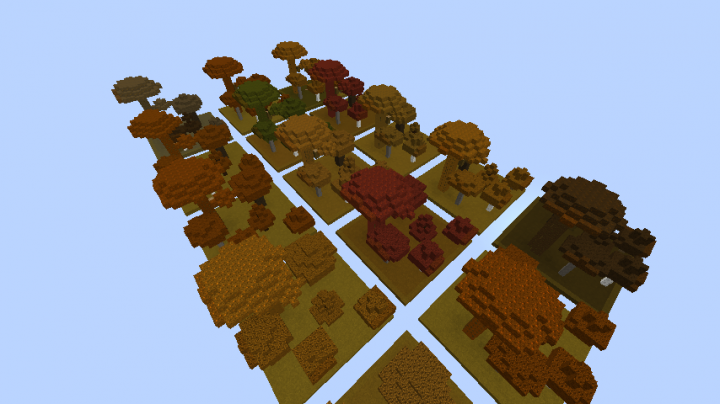 Texturão Autumn Foliage and Grass 1.13+ Minecraft Texture Pack