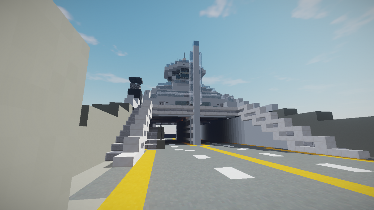 Coastal custom car ferry Minecraft Map