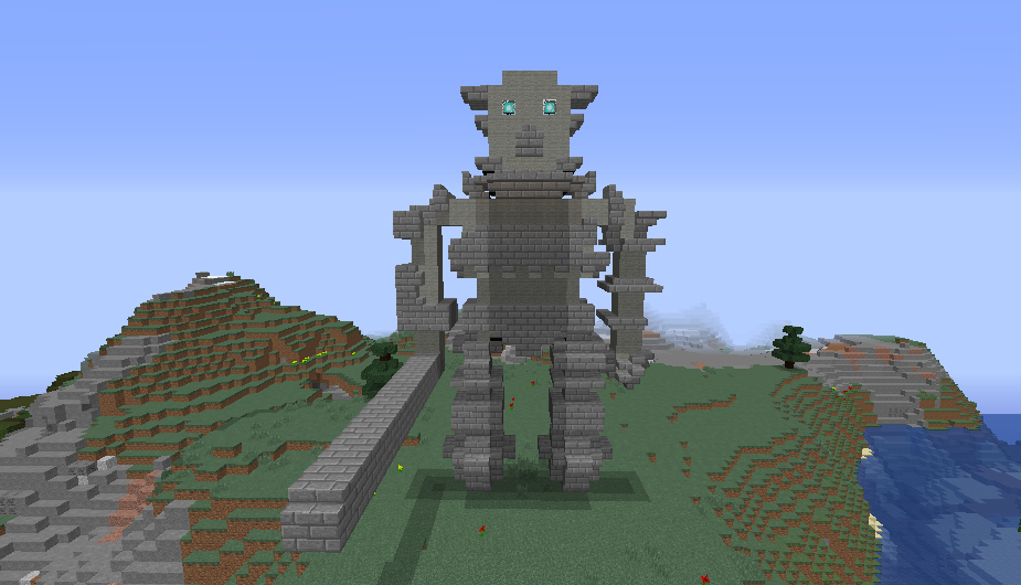 shadow of the colossus - gaius Minecraft Map