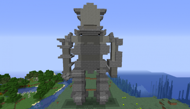 shadow of the colossus - gaius Minecraft Map