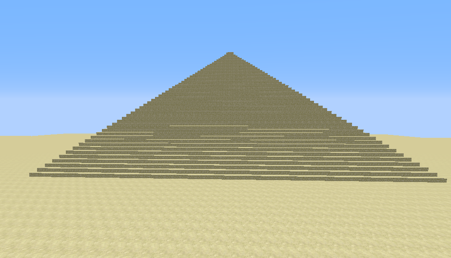 pyramid Minecraft Map