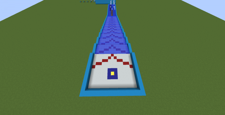 BLOCKOUT EPISODE 1 (WIPEOUT REMAKE) Minecraft Map