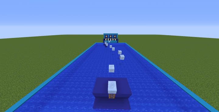 BLOCKOUT EPISODE 1 (WIPEOUT REMAKE) Minecraft Map