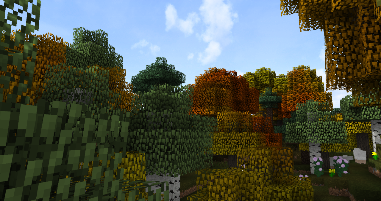Hans-Pack Autumn Addon Minecraft Texture Pack