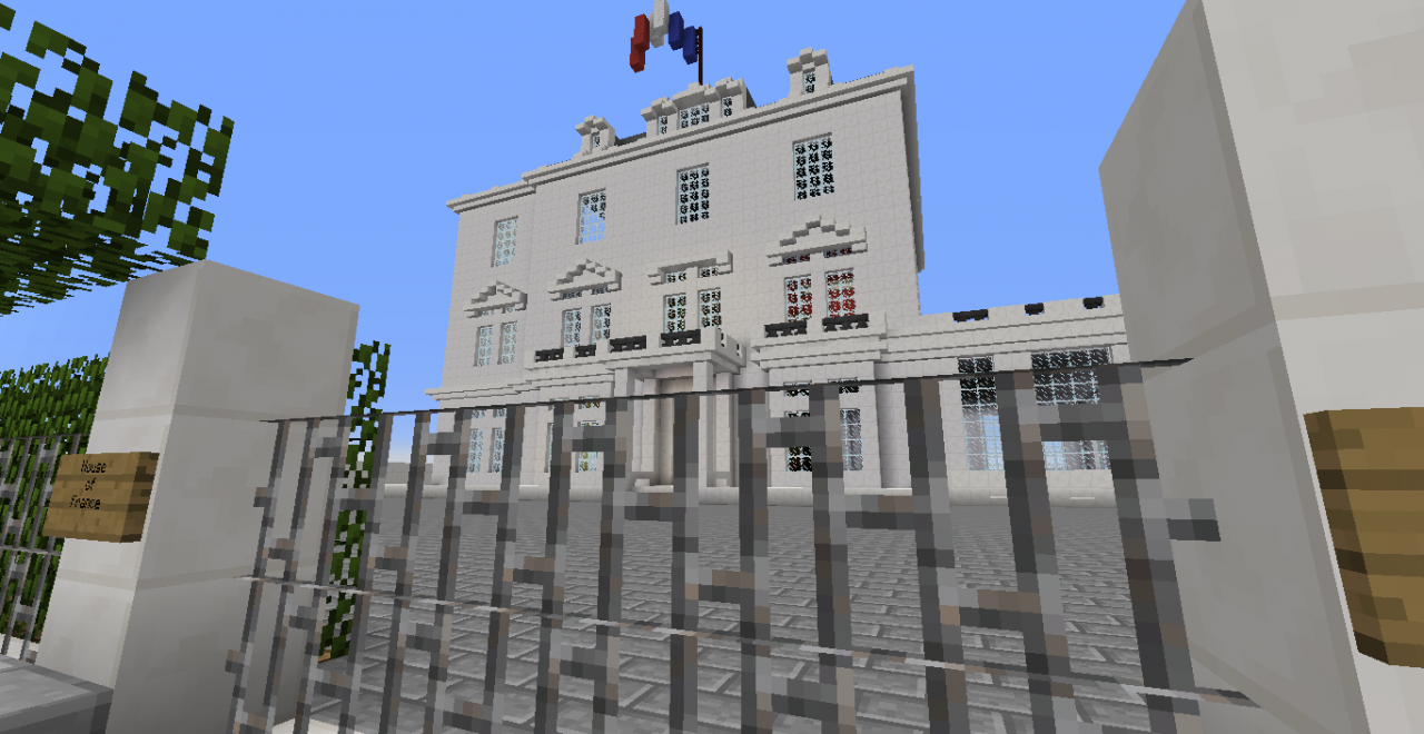 Residence of France-Résidence de France Minecraft Map