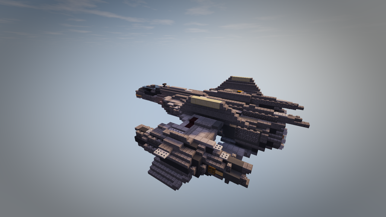 YSS-1000 UNSC Sabre Minecraft Map