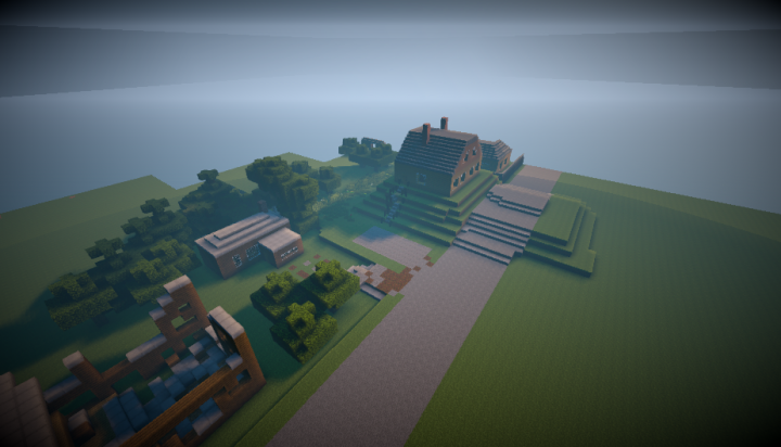 russian city(real city) Minecraft Map