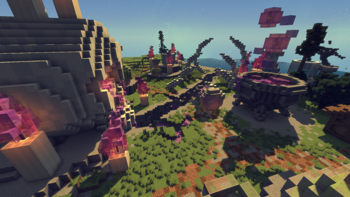 Skeletal Structure Minecraft Map