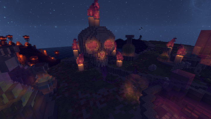 Skeletal Structure Minecraft Map