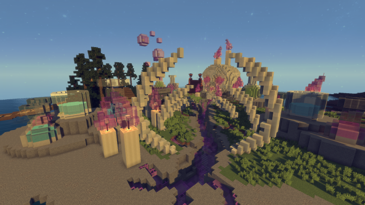 Skeletal Structure Minecraft Map