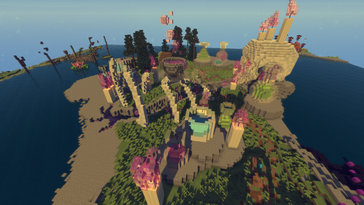 Skeletal Structure Minecraft Map