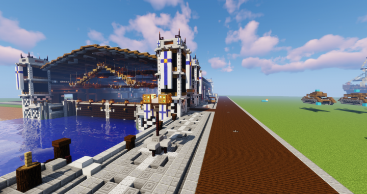 Dreadnought Shipyard Minecraft Map