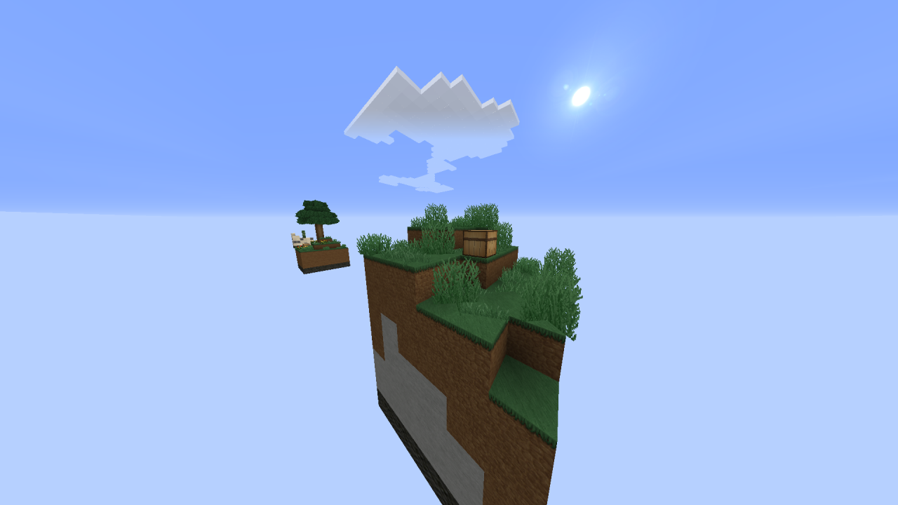 infinite void skyblock Minecraft Map