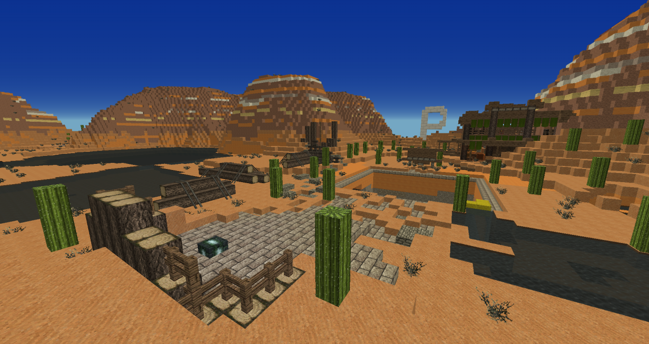 {COMMISSION} Mines for PixelPrison Minecraft Map