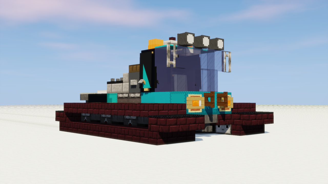 Kyosho Blizzard Snowmobile Minecraft Map