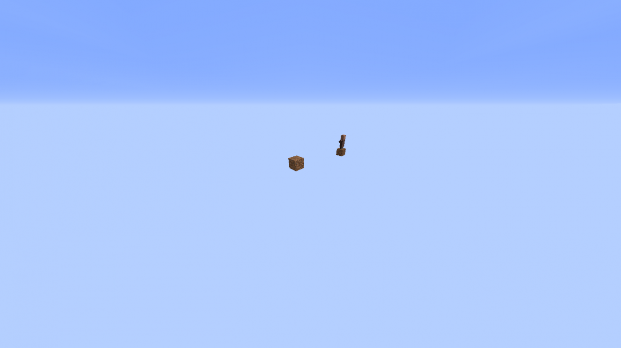 survival one block Minecraft Map