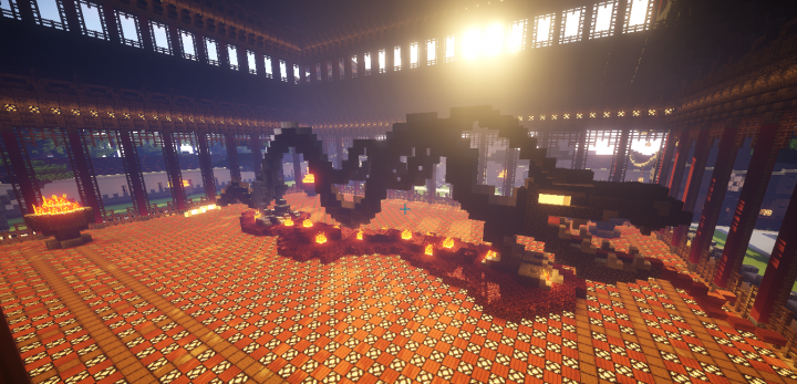 Temple of the dragon Minecraft Map