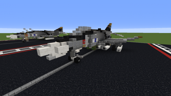 F-4 Phantom II (2:1) Minecraft Map