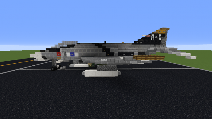 F-4 Phantom II (2:1) Minecraft Map