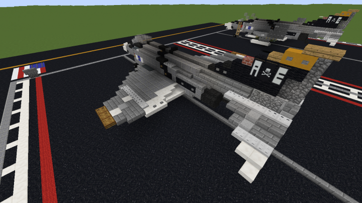 F-4 Phantom II (2:1) Minecraft Map