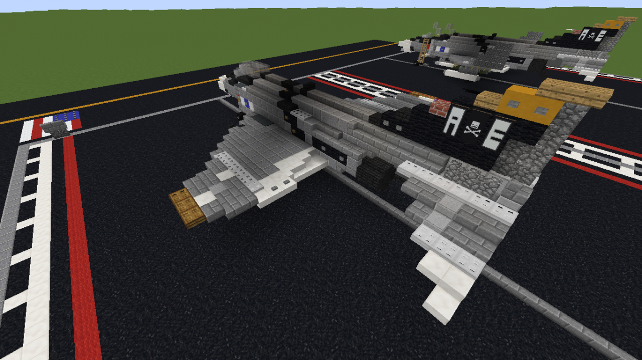 F-4 Phantom II (2:1) Minecraft Map
