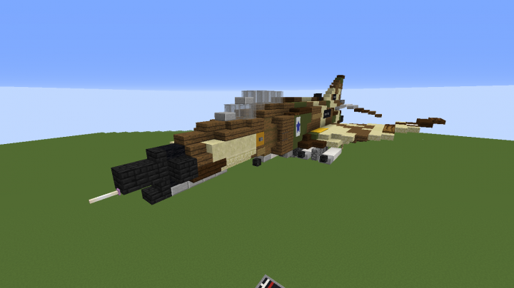 F-4 Phantom II (2:1) Minecraft Map