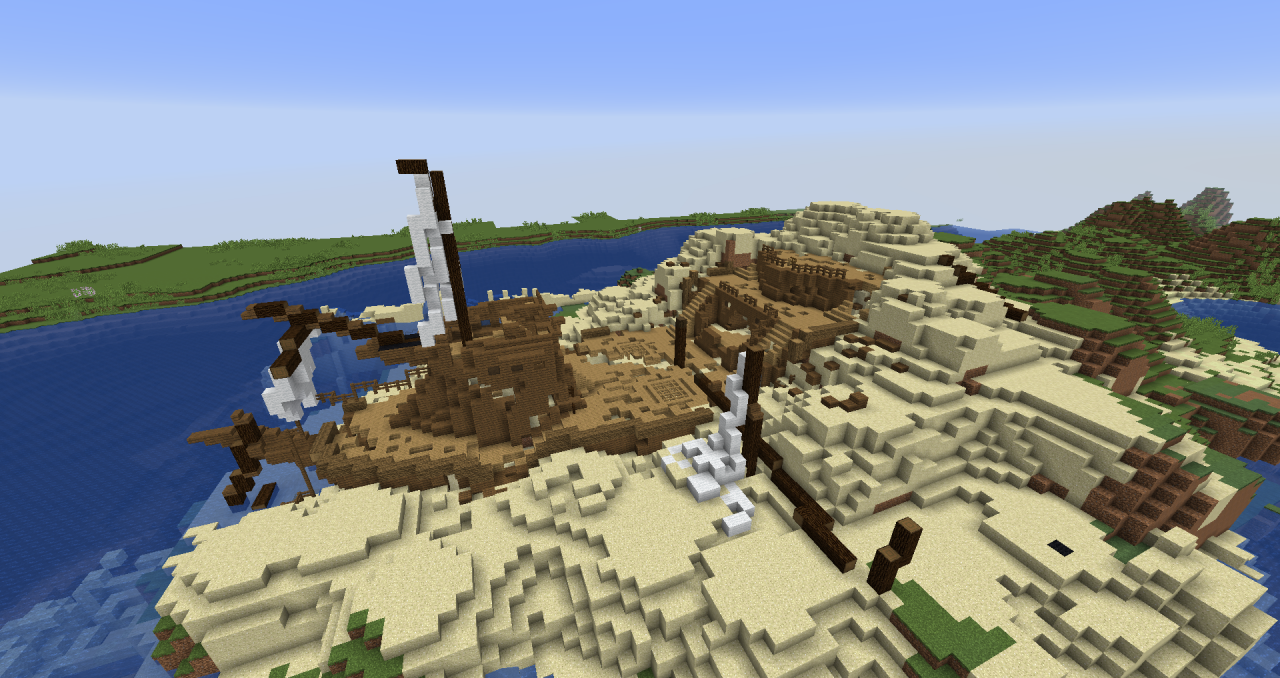 Shipwreck Minecraft Map