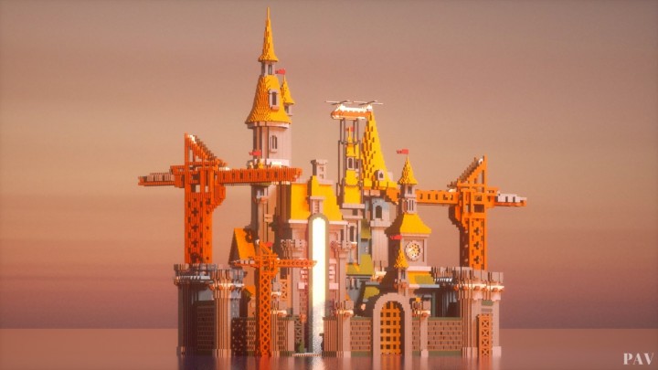 Real Castle Minecraft Map