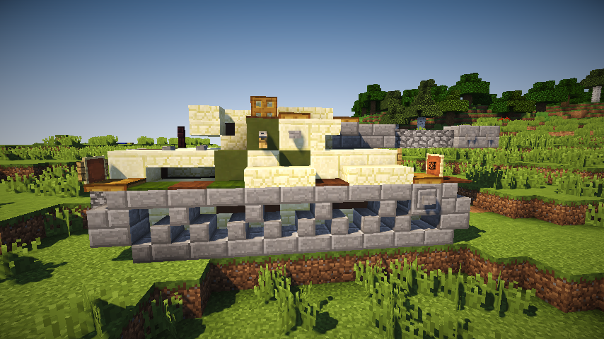 1936 K1 - Royal Army Medium Tank Minecraft Map