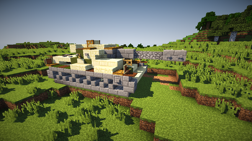 1936 K1 - Royal Army Medium Tank Minecraft Map