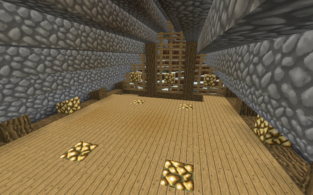 Medieval Style Mountain Home Minecraft Map