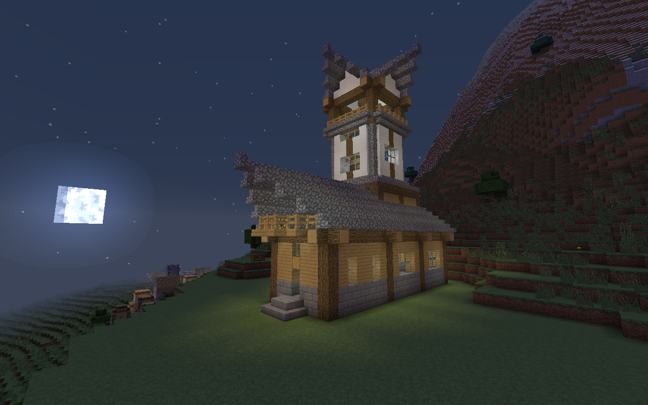 Medieval Watchtower House Minecraft Map