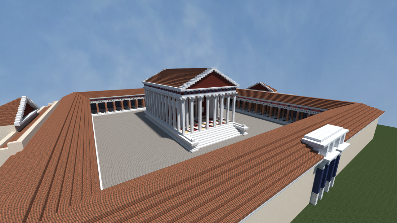 Hadrianeum - Temple of Hadrian Minecraft Map