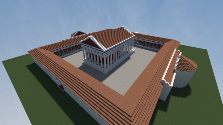 Hadrianeum - Temple of Hadrian Minecraft Map