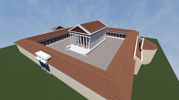 Hadrianeum - Temple of Hadrian Minecraft Map