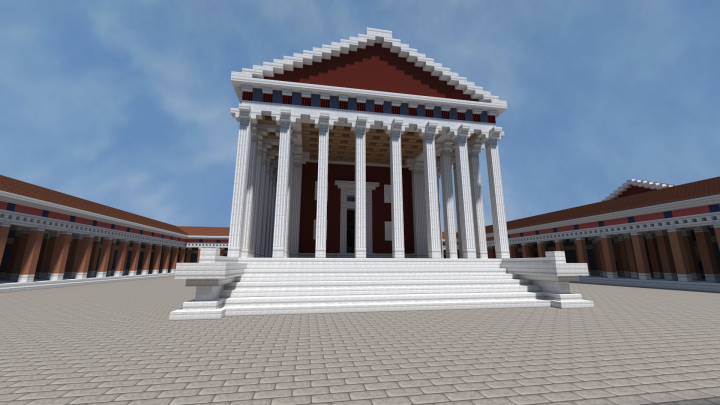Hadrianeum - Temple of Hadrian Minecraft Map