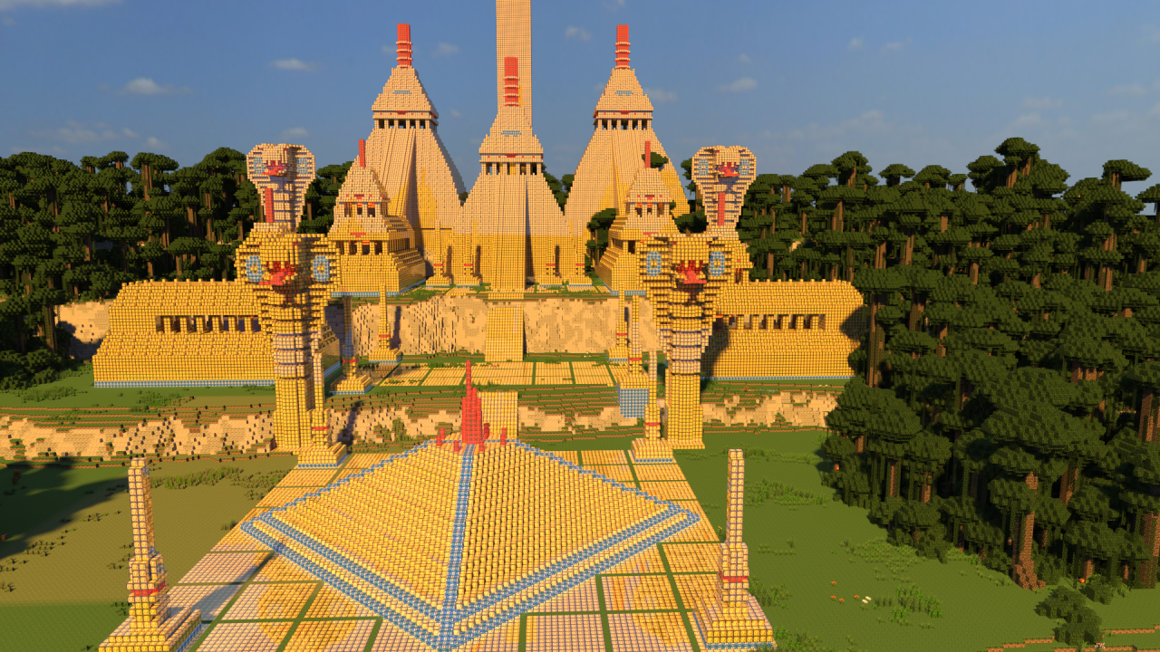 ՇԾעȝ - The golden temple Minecraft Map