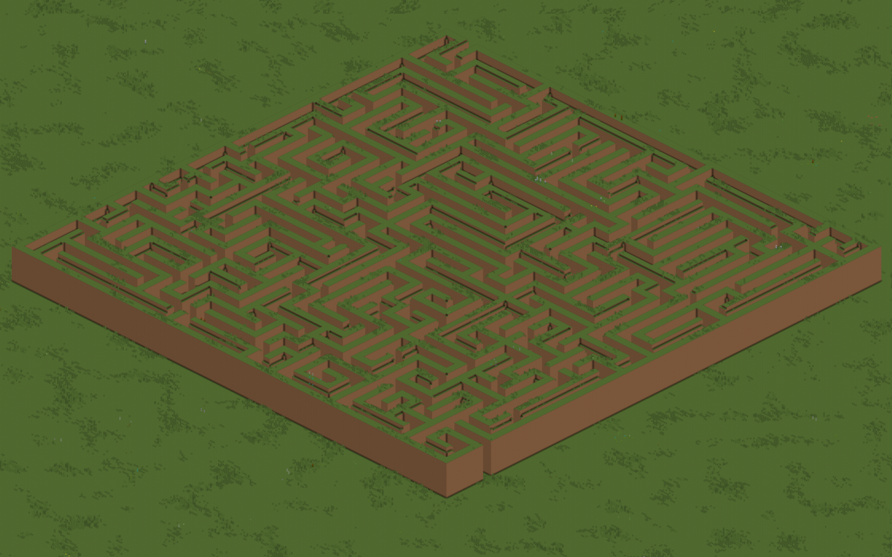 Labyrinth - Square Minecraft Map