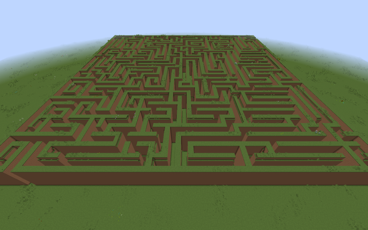 Labyrinth - Square Minecraft Map