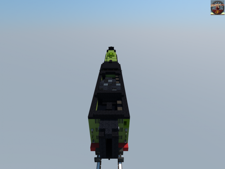 3:1 LNER A3 Class Flying Scotsman Steam Locomotive Minecraft Map