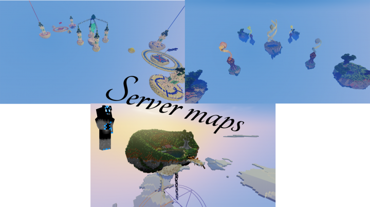 Server maps (bundle) Minecraft Map
