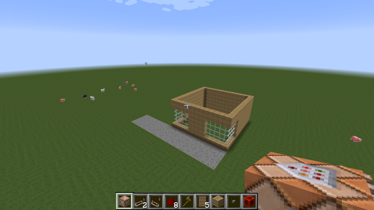 Auto Building House Minecraft Map