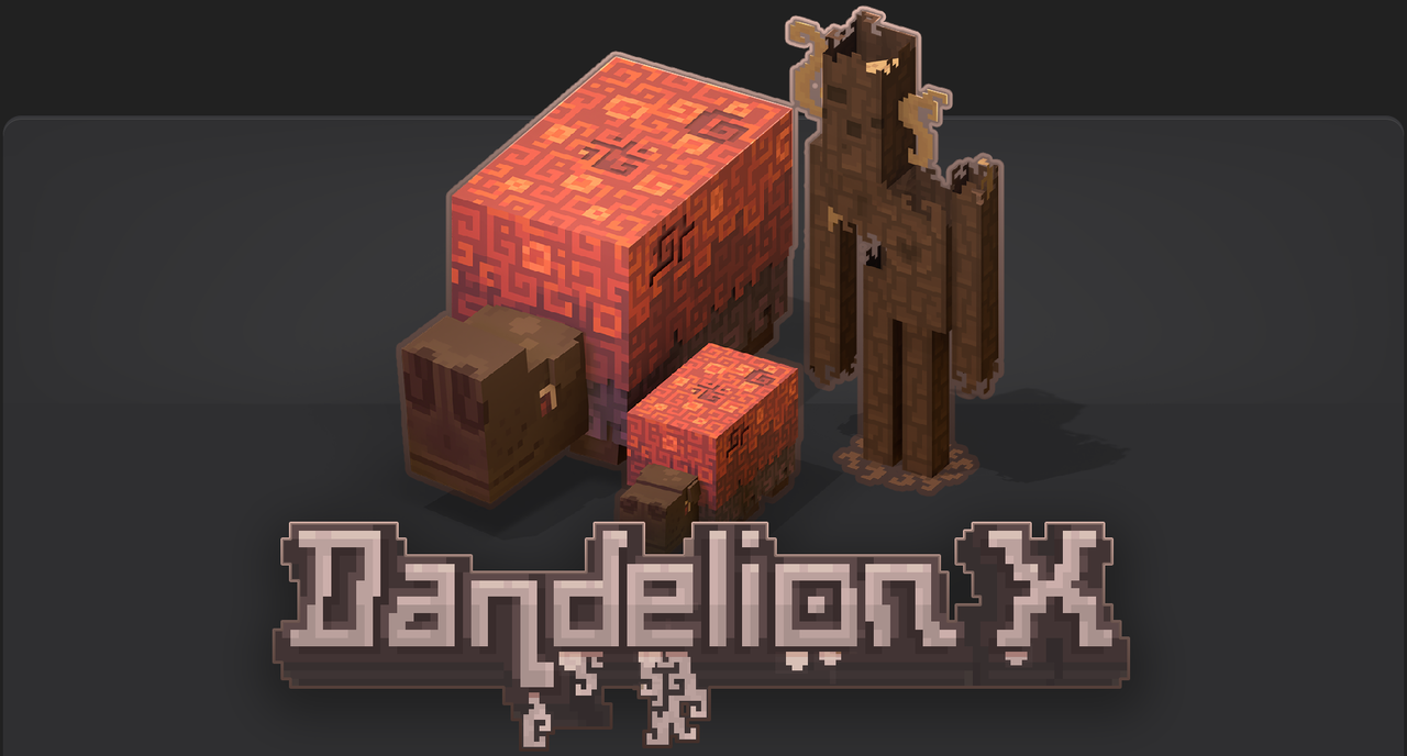 Dandelion X 1.21.6 Minecraft Texture Pack