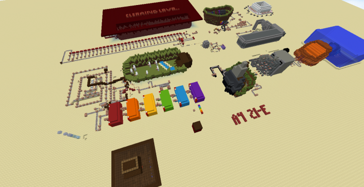 Minigame Mania Minecraft Map